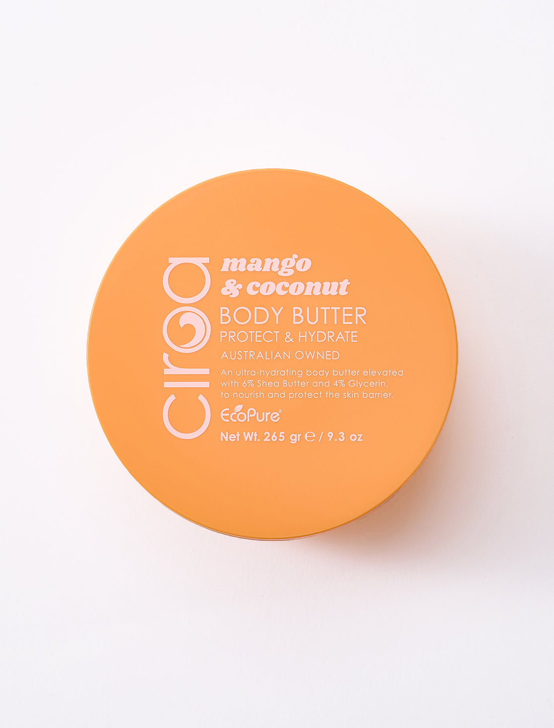 Mango & Coconut Body Butter | Tropical Hydration | Ciroa Beauty