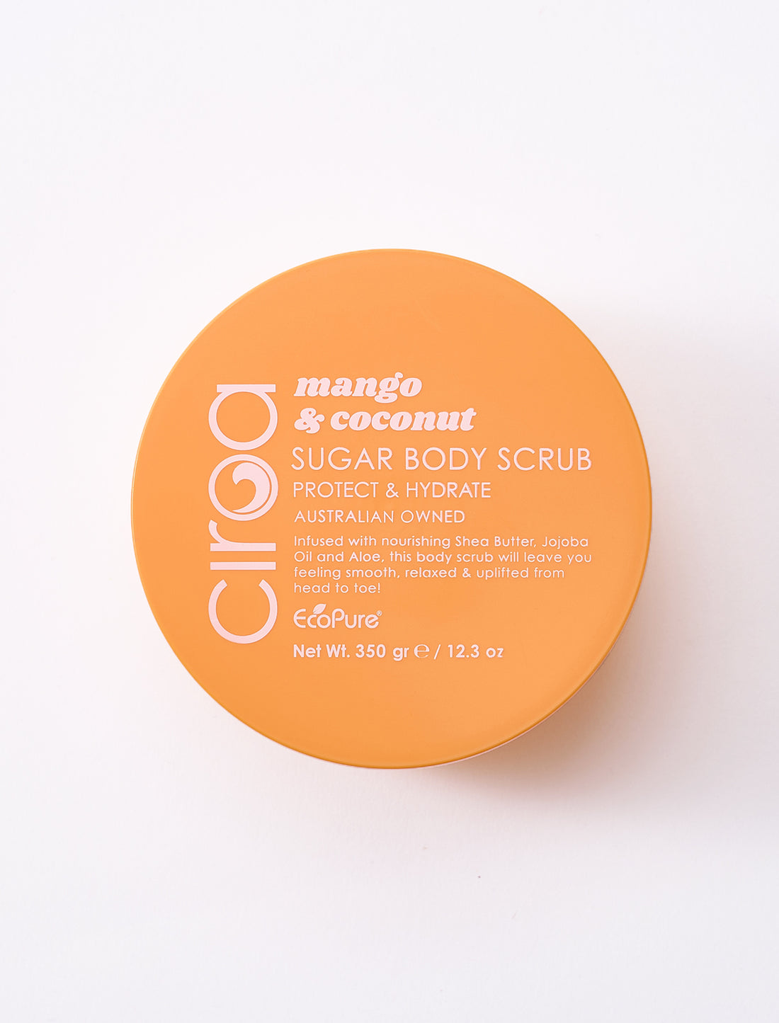 Mango & Coconut Body Scrub | Tropical Exfoliator | Ciroa Beauty